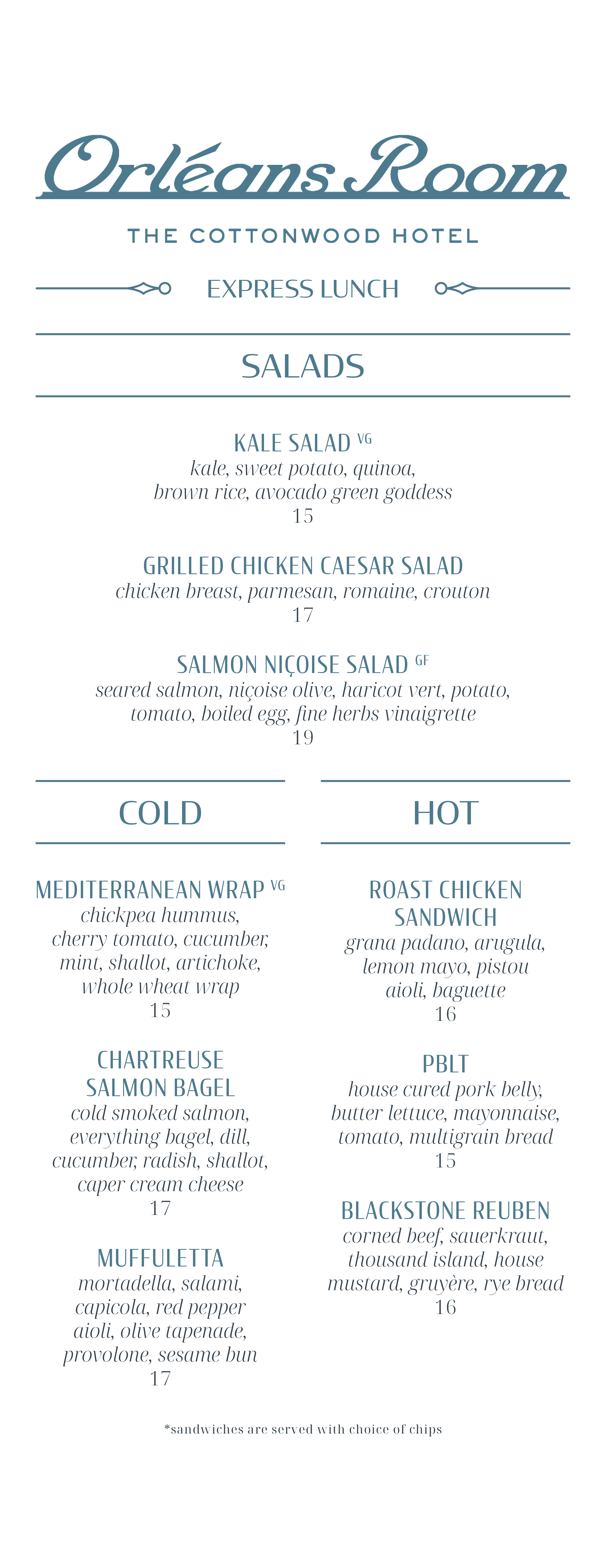 Orleans Room - French Restaurant in Omaha | Kimpton Cottonwood Hotel